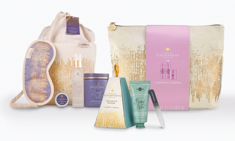 Champneys Spa Gift range for Boots by Gingerbread lady